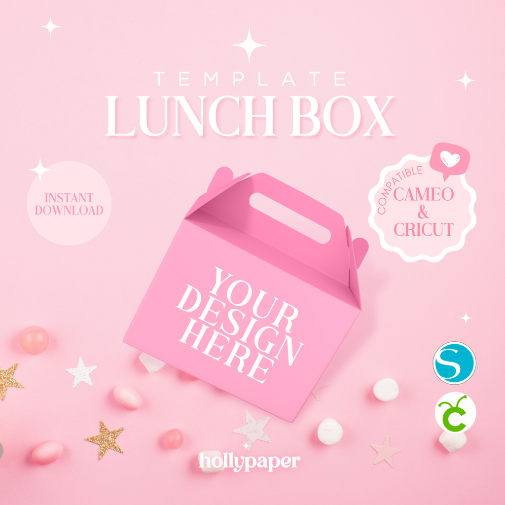 Lunchbox Template - Hollypaper