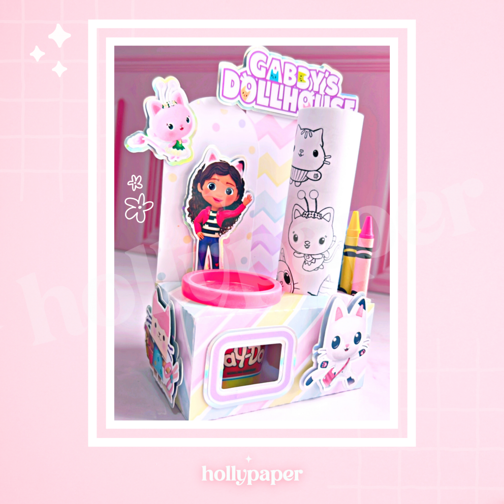 Activity Box Template - Hollypaper